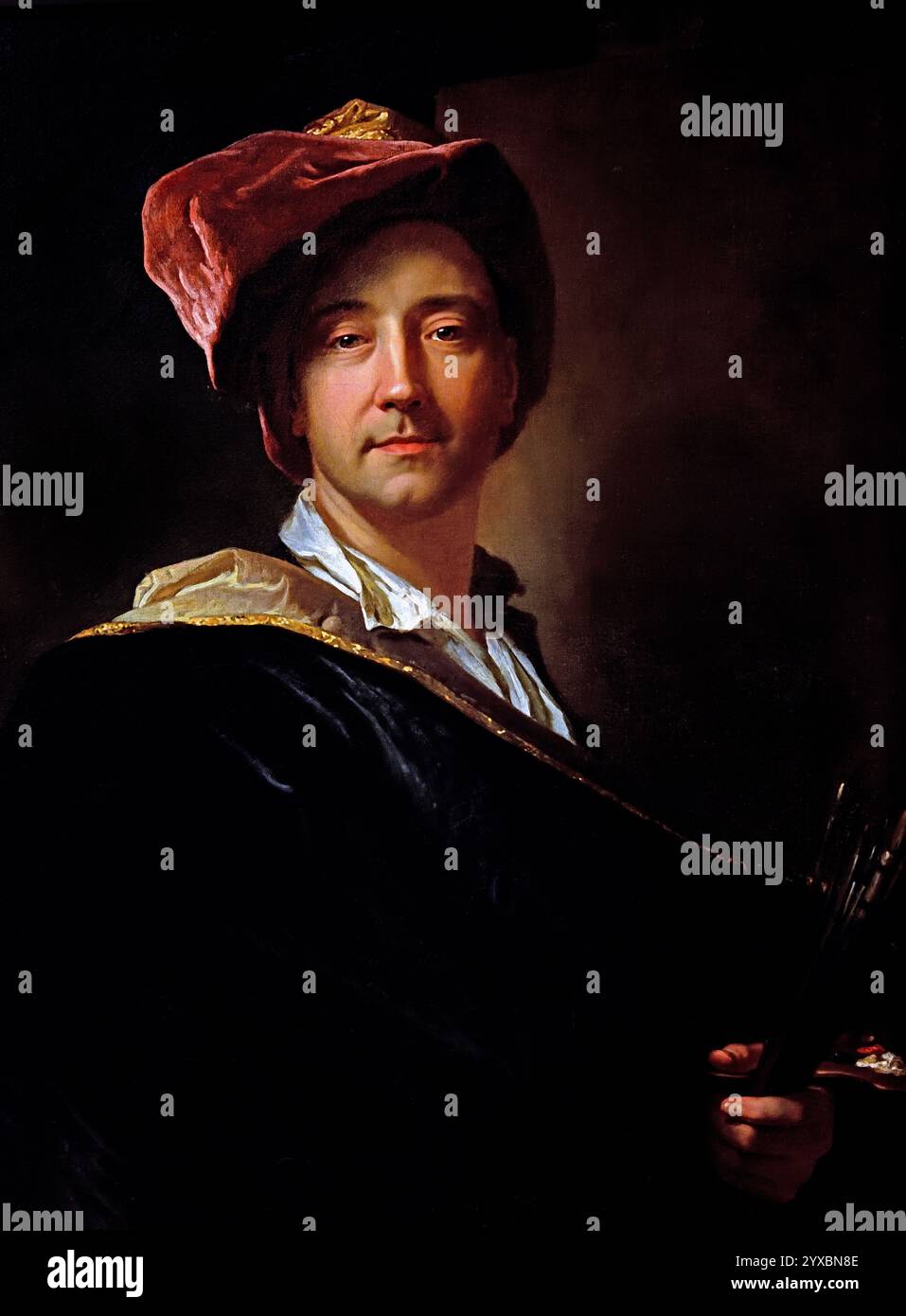 Self portrait called with a turban hi-res stock photography and images ...