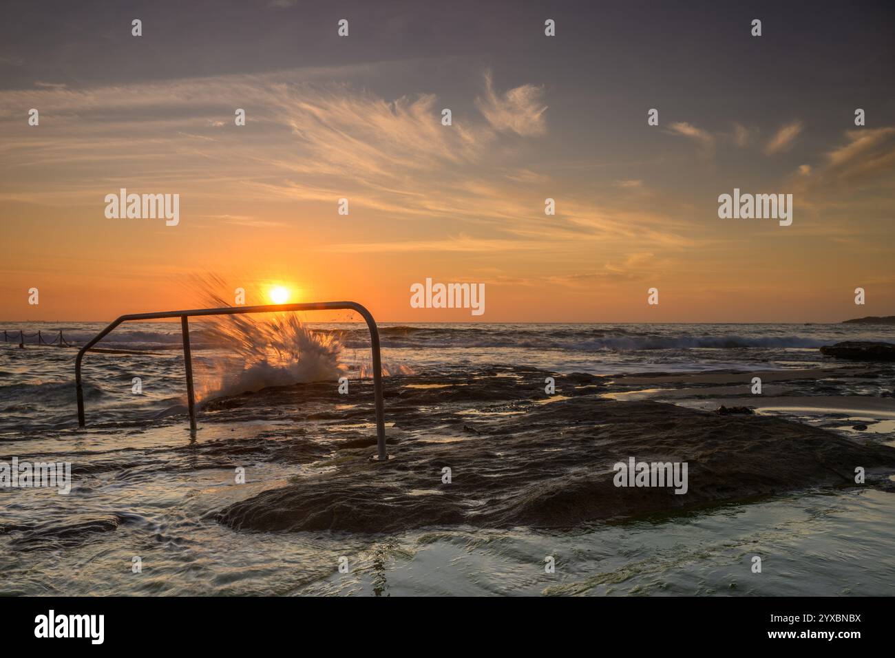 Coastal sunrise at Cronulla, Australia Stock Photo - Alamy