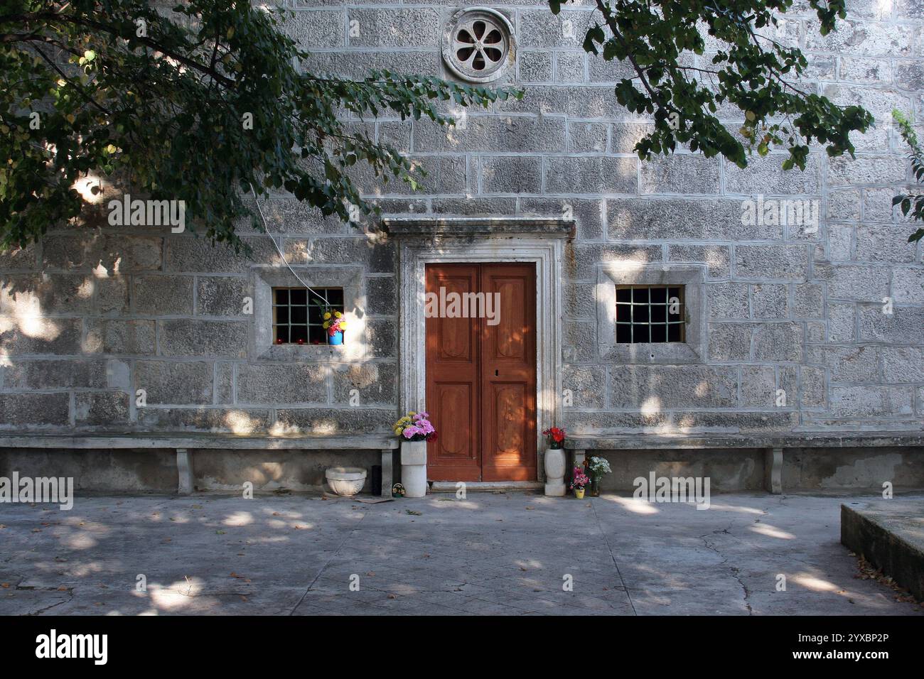 Shrine of Our Lady of Carsko polje in Cara, Croatia Stock Photo - Alamy
