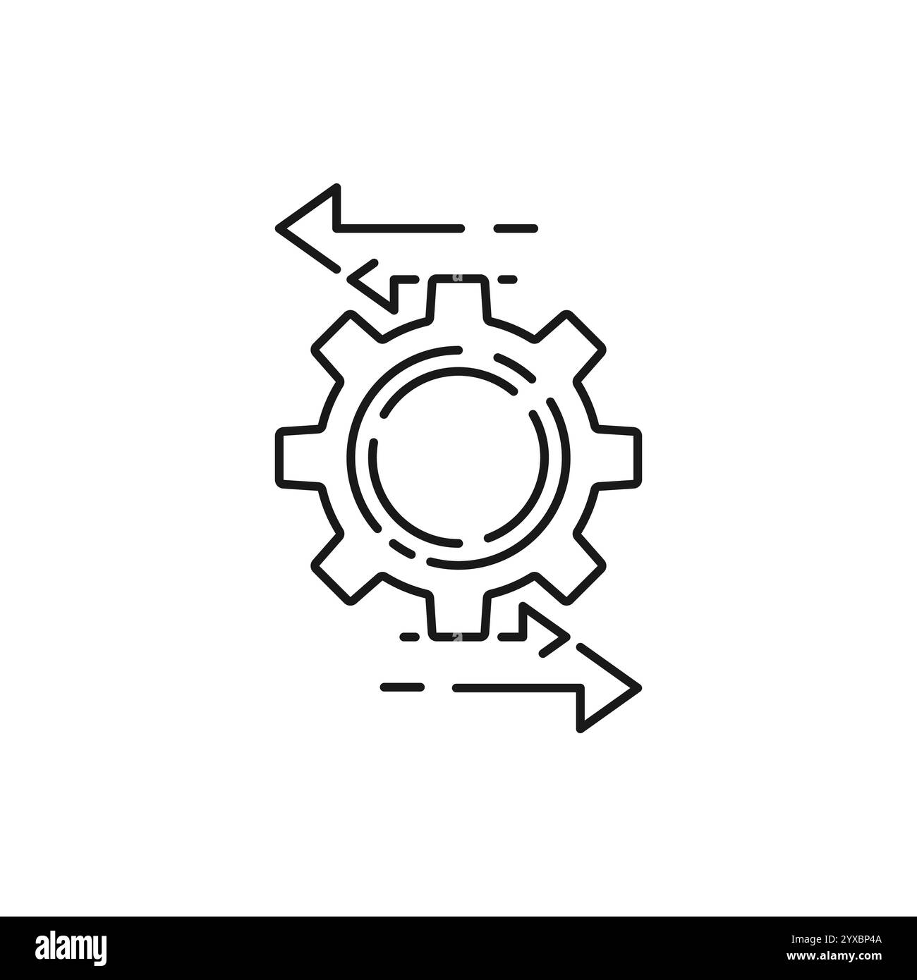 easy operation process with thin line gearwheel. outline trend modern ... easy operation process with thin line gearwheel. outline trend modern ...