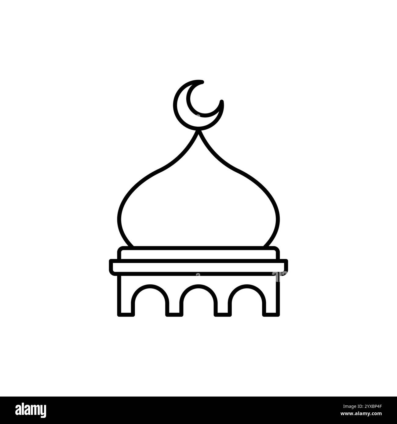 Islamic Prayer Symbol