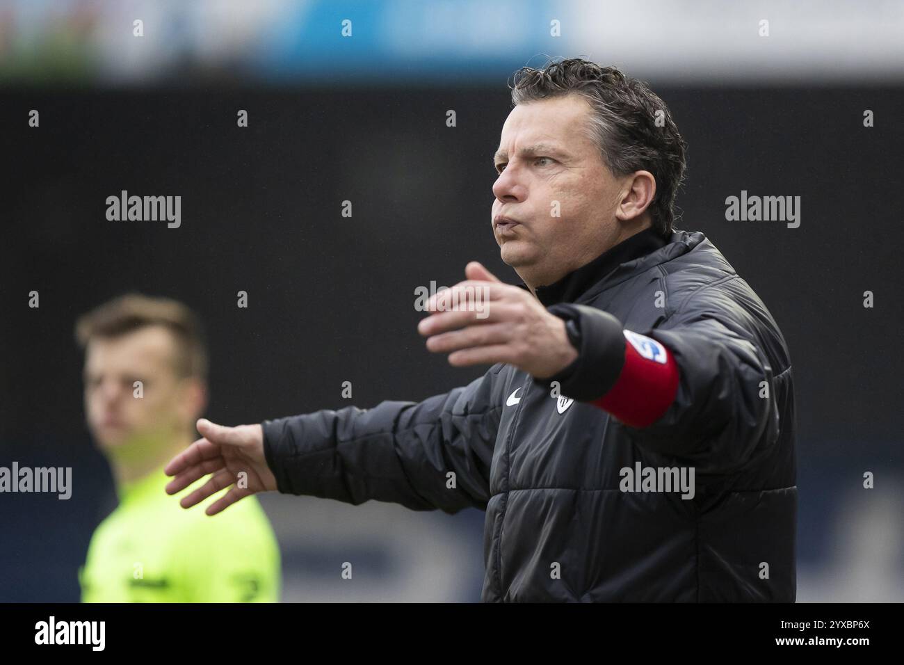 Jong Genk's assistant coach Peter Reynders pictured during a soccer ...