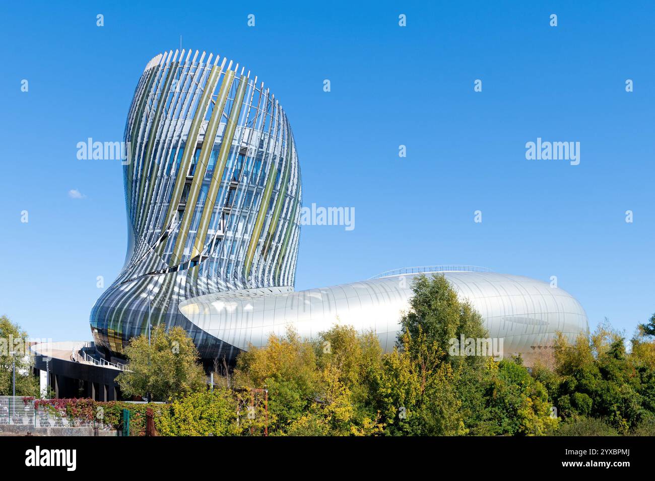 Wine museum Cité du Vin in Bordeaux, France Stock Photo - Alamy