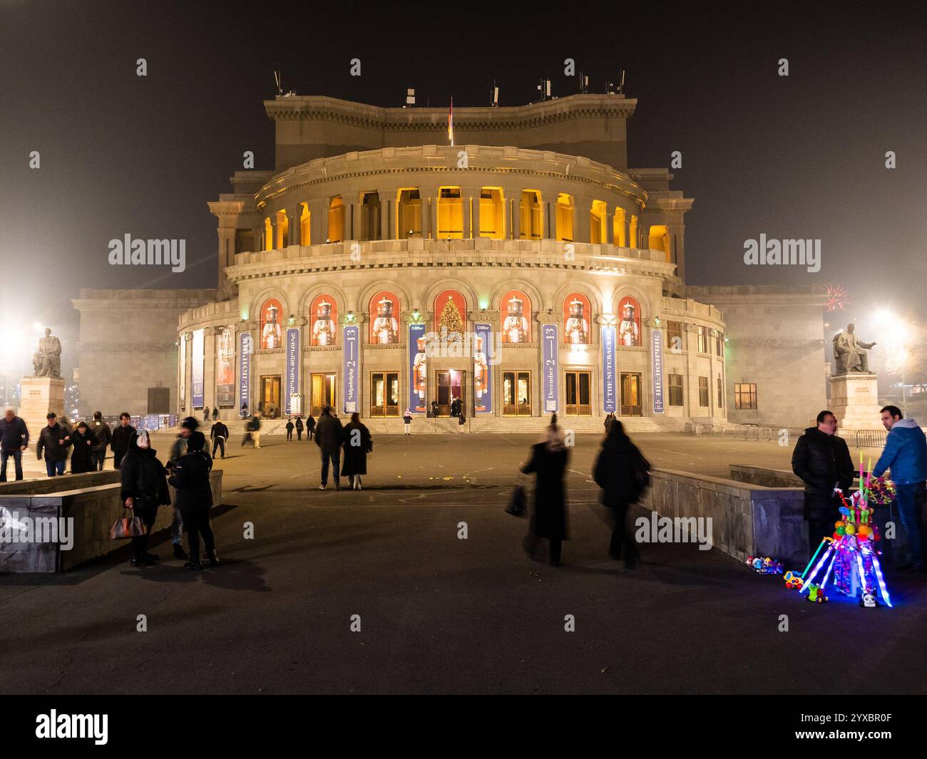 Yerevan, Armenia - December 11, 2024: Alexander Spendiaryan National ...