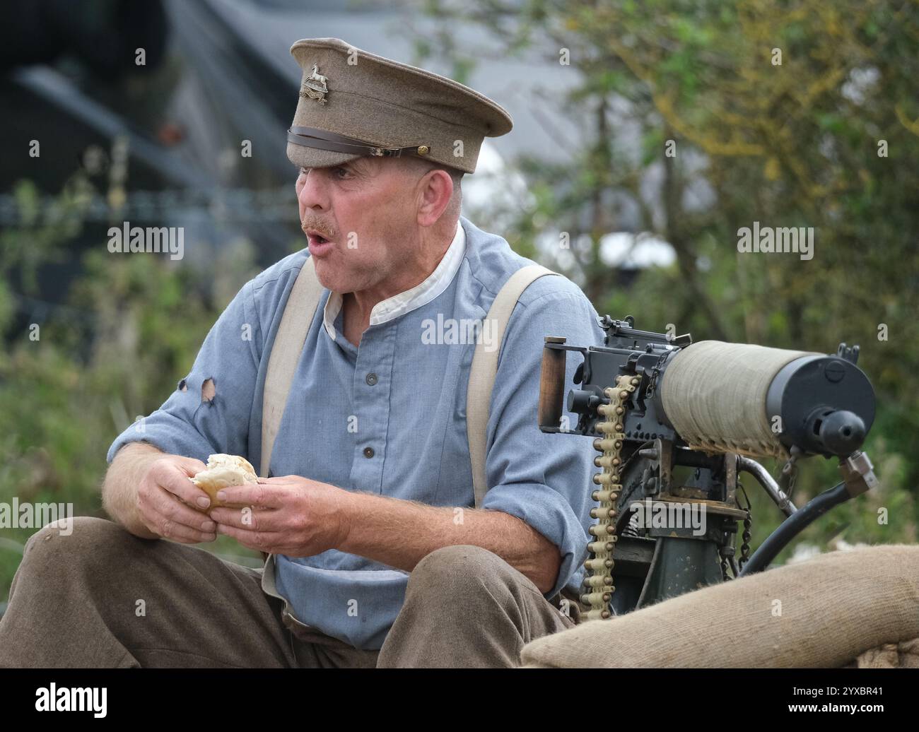 British reenactor world war hi-res stock photography and images - Alamy