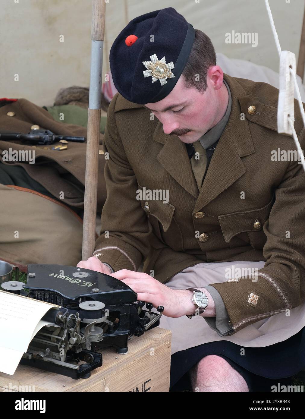 World war one reenactor hi-res stock photography and images - Alamy