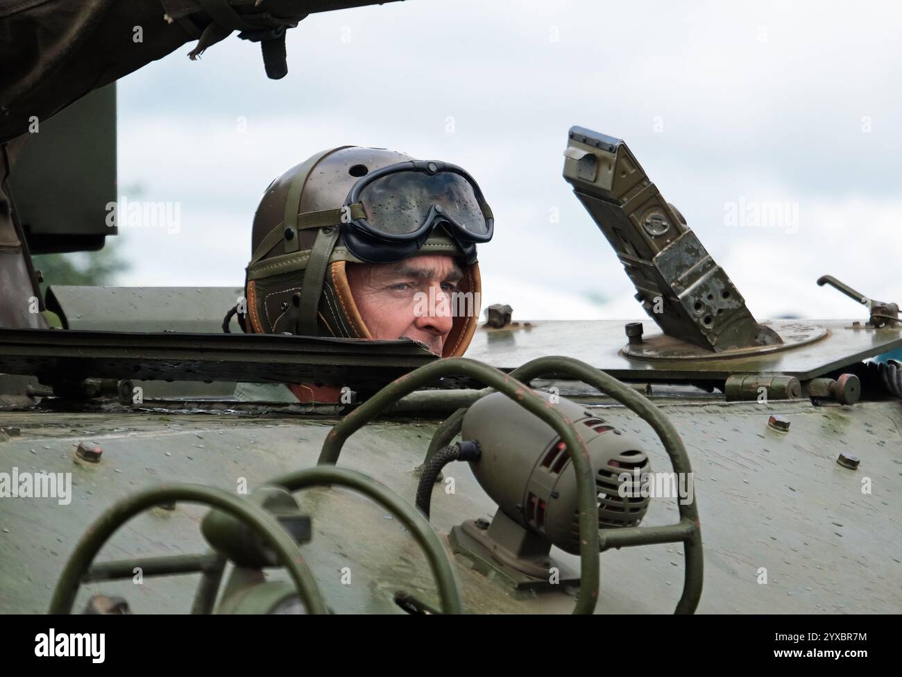 American soldiers and equipment of world war two. (reenactors Stock ...