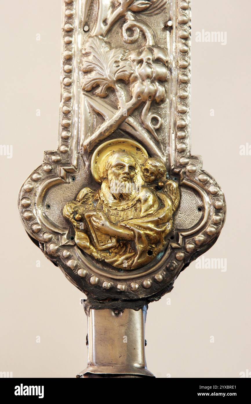 Saint Matthew the Evangelist on the Cross in Saint Joseph church in ...