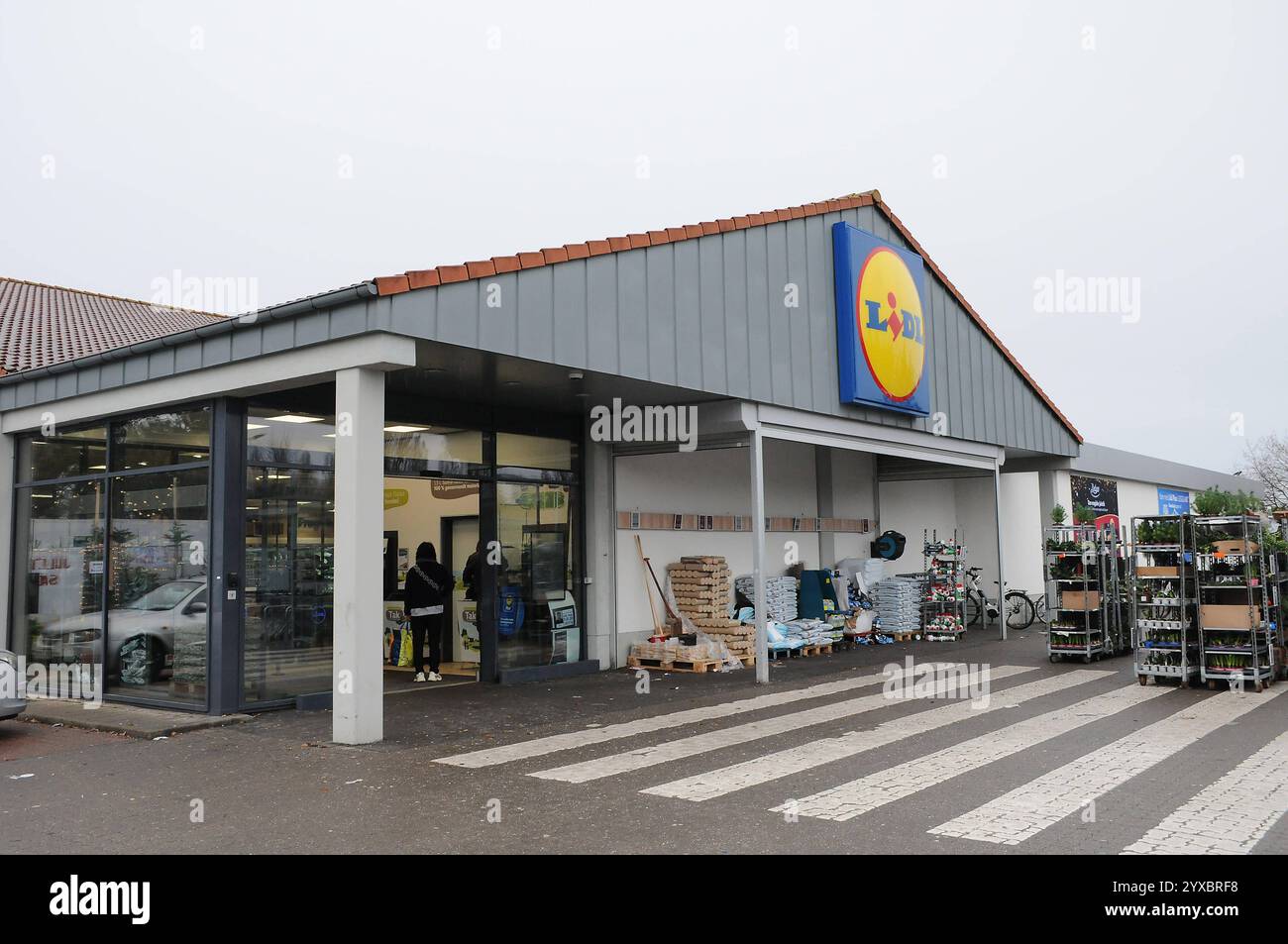 Copenhagen/ Denmark/15 december 2024/Geran lidl grocery chain store n ...