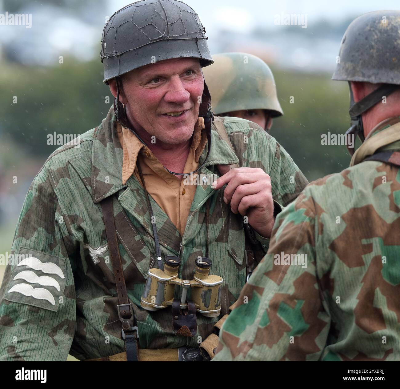 German soldiers of world war two depicted by reenactors Stock Photo - Alamy
