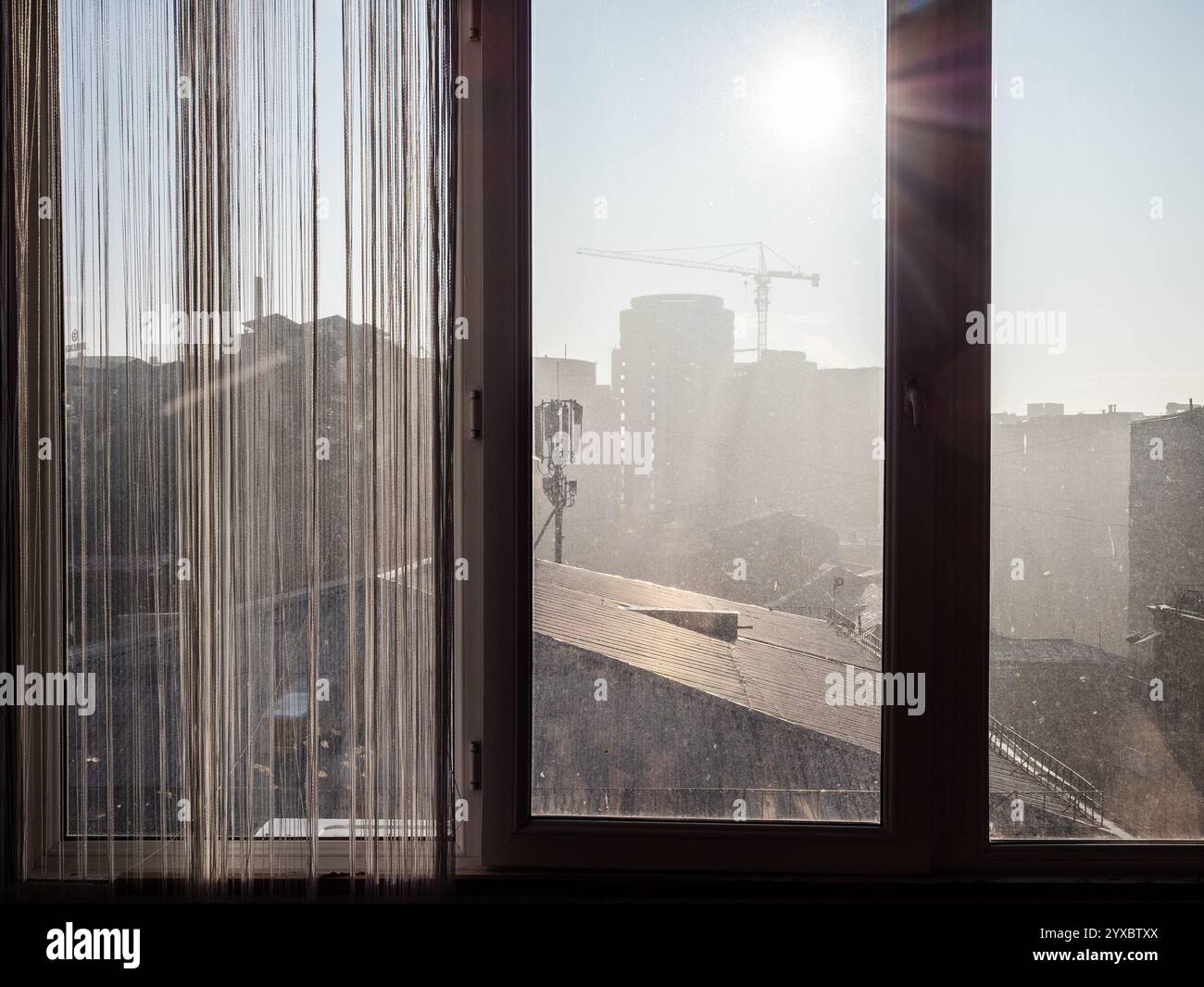 Dust sun ray window hi-res stock photography and images - Alamy