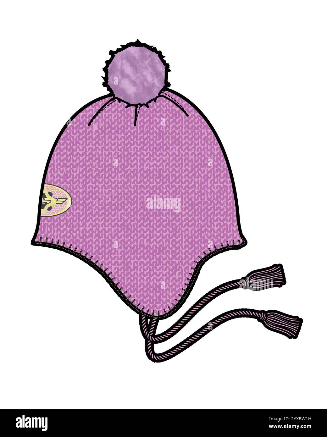 Kids bobble cap vector hi-res stock photography and images - Alamy