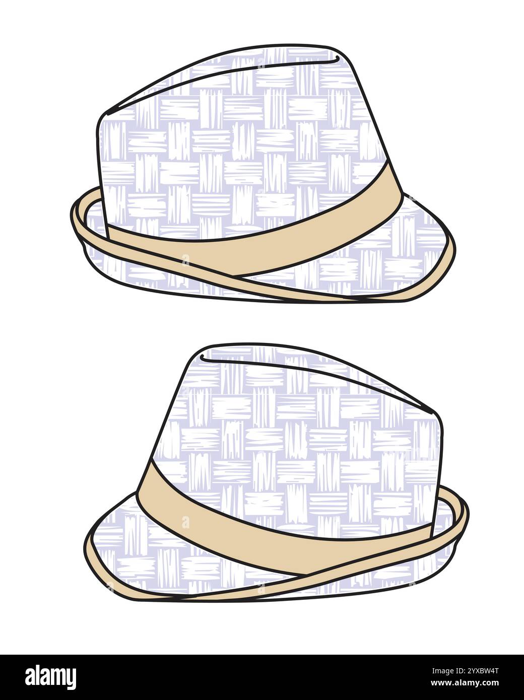 Trilby hat clipart hi-res stock photography and images - Alamy