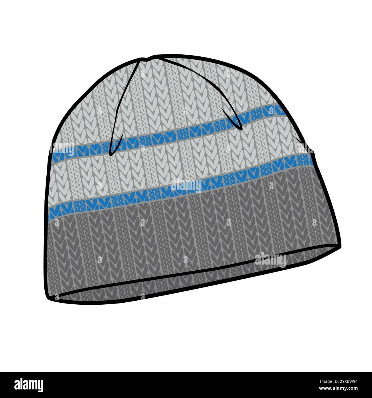 Tuque flat sketch hi-res stock photography and images - Alamy