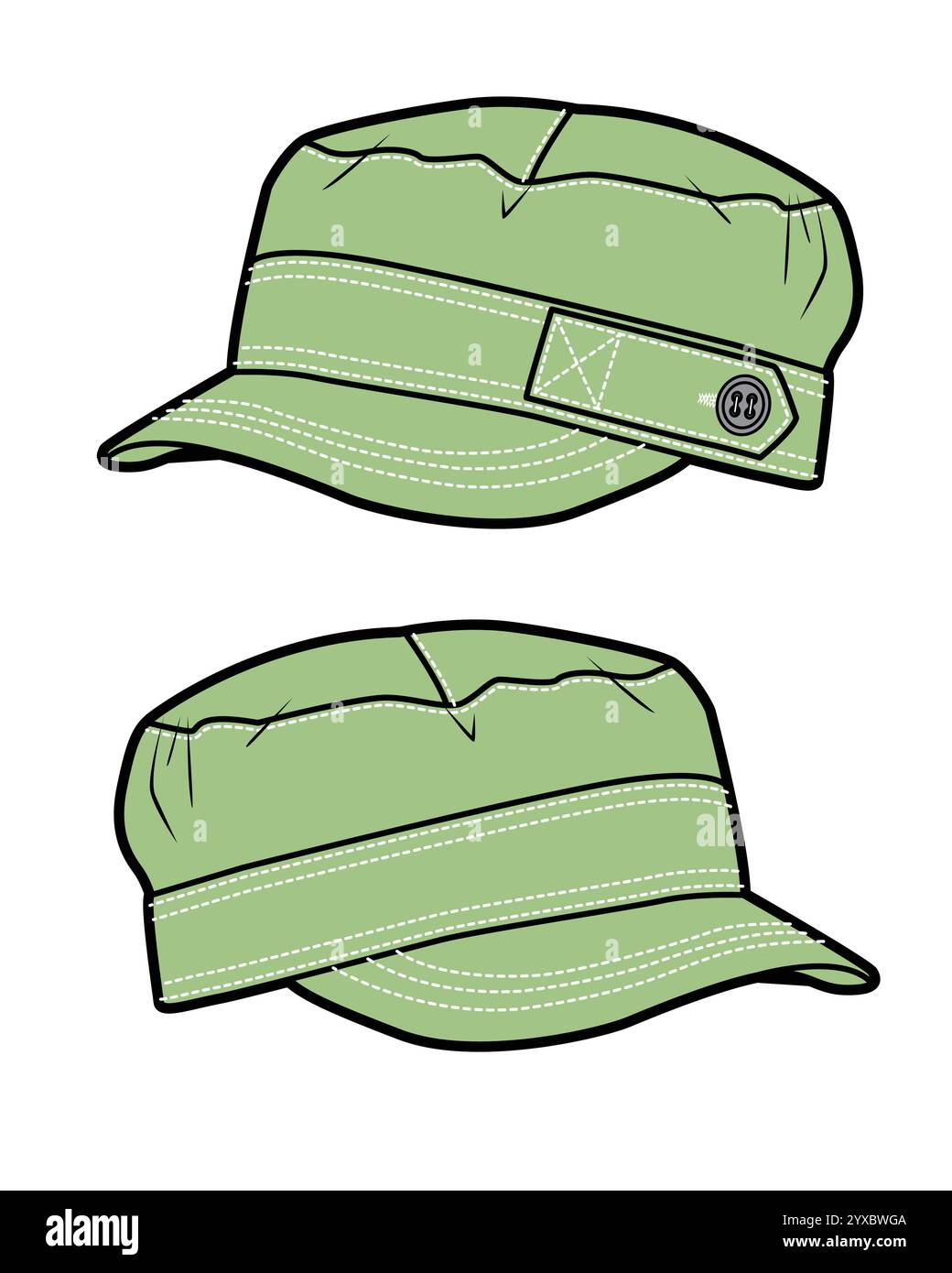 Girls military caps hi-res stock photography and images - Alamy