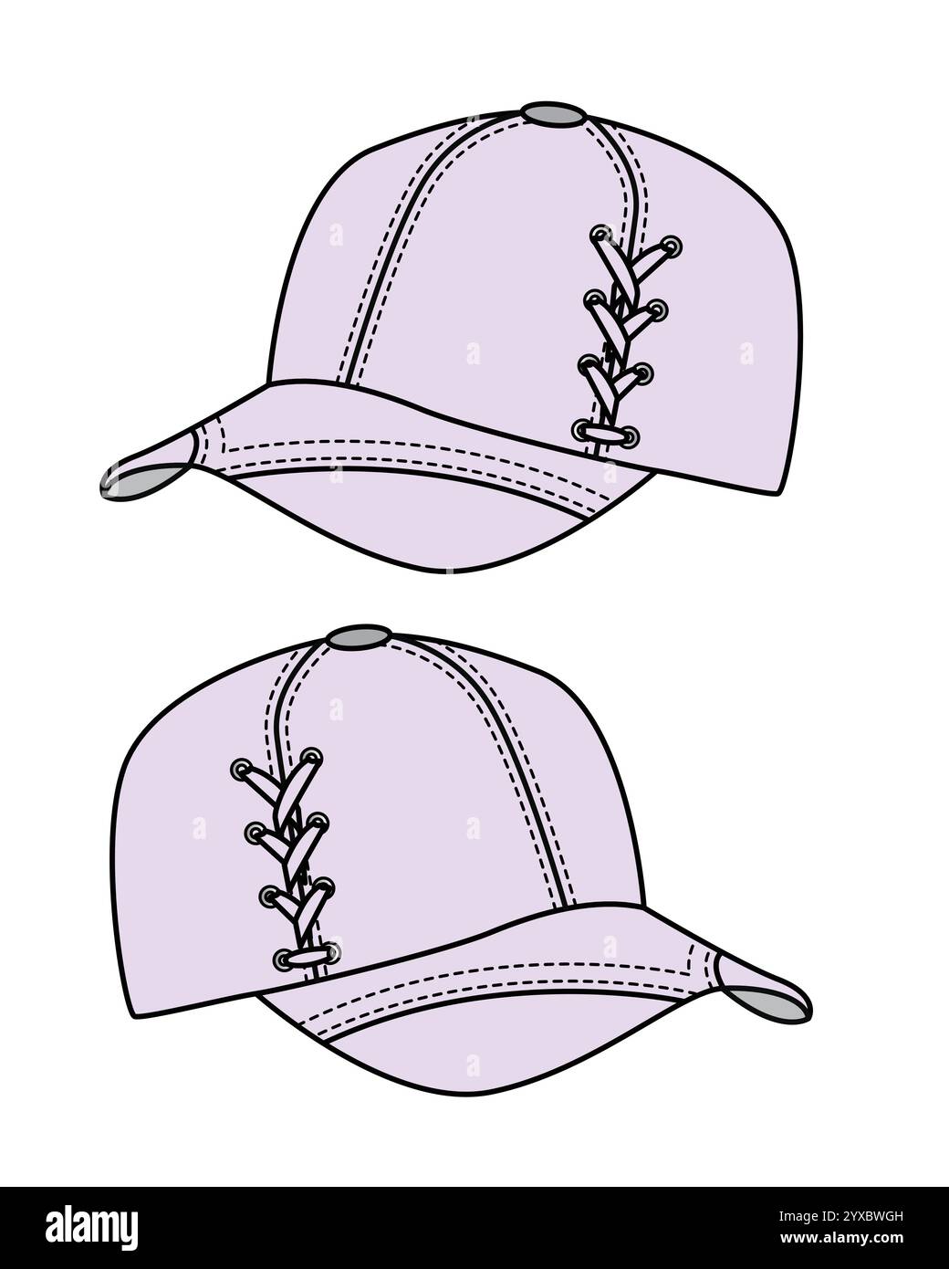 Baseball cap cap Stock Vector Images - Alamy