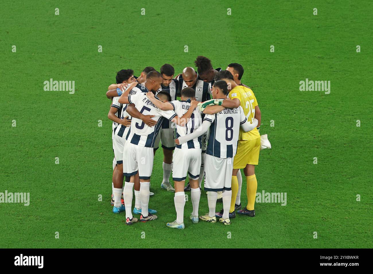 14th December 2024: Doh, Qatar: Players of Pachuca during the FIFA ...