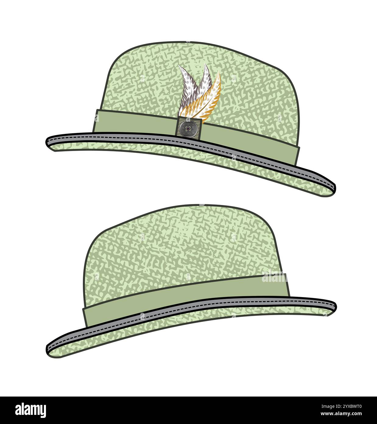 Women hat template hi-res stock photography and images - Alamy