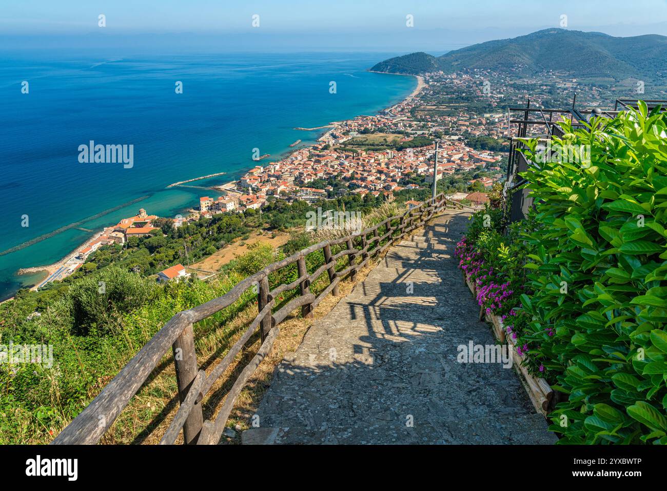 Santa Maria di Castellabate, beautiful village in the Cilento region of ...