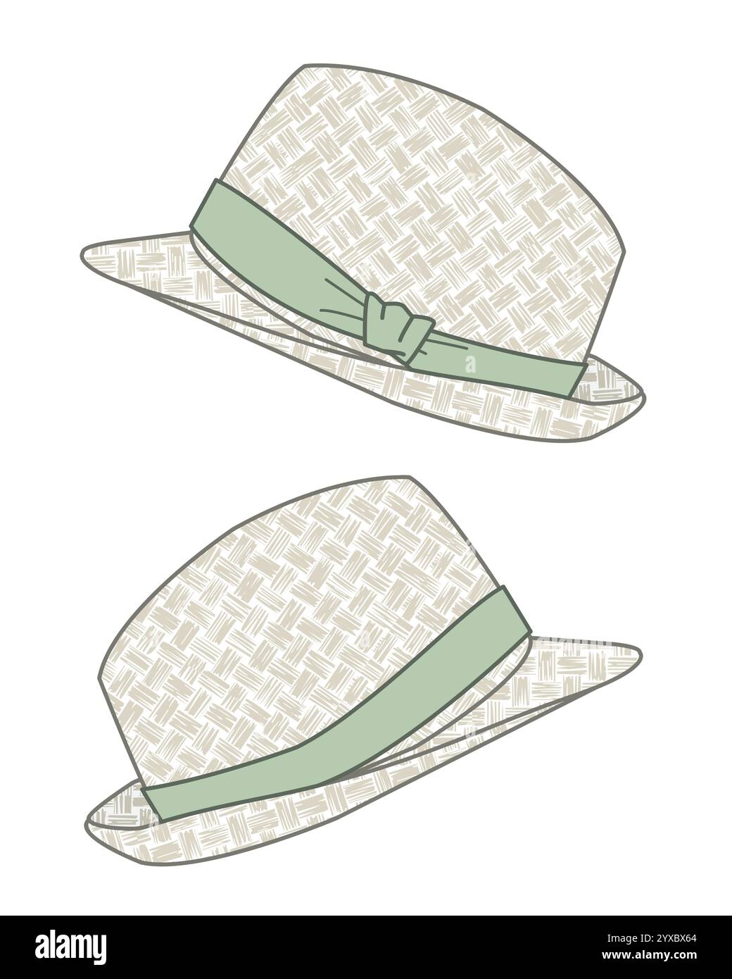 Straw boater hat hi-res stock photography and images - Alamy