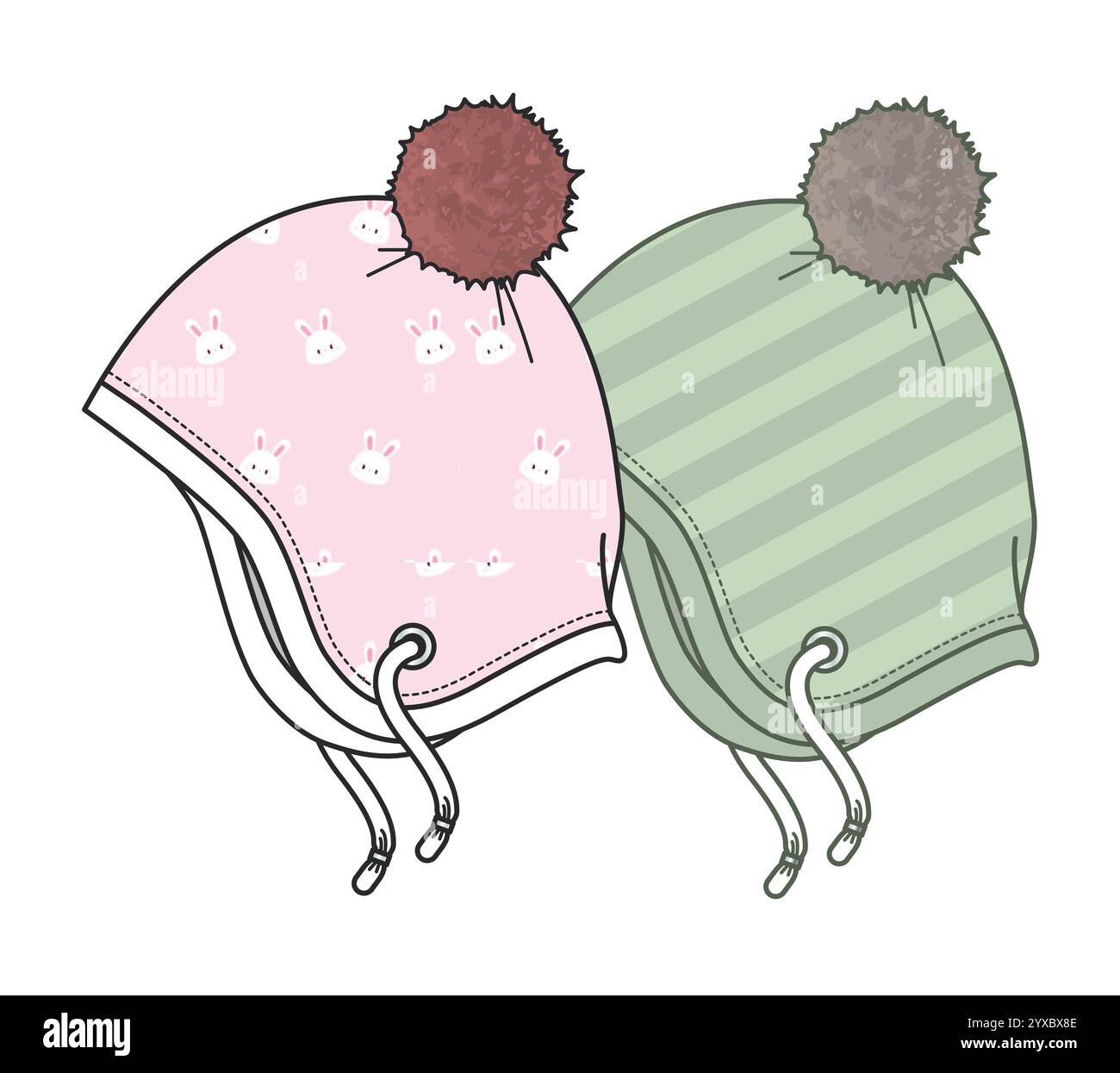 Kids cap sketch Cut Out Stock Images & Pictures - Alamy