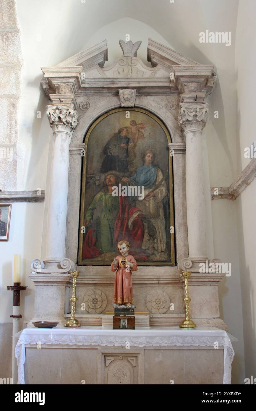 Altar of the Sacred Heart of Jesus in the Church of Our Lady of the ...