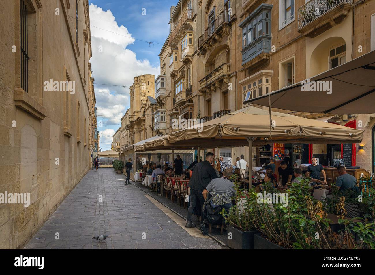Merchants street valletta malta hi-res stock photography and images - Alamy