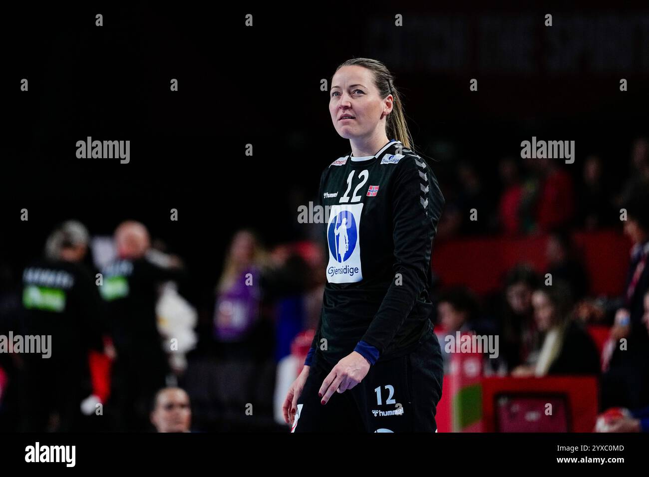 Vienna, Austria 20241215. Norway's goalkeeper Silje Solberg-Osthassel ...