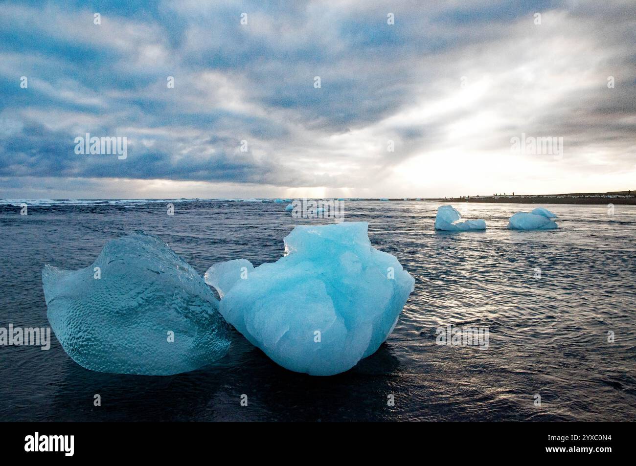 Ice at Diamond Beach Iceland Stock Photo - Alamy