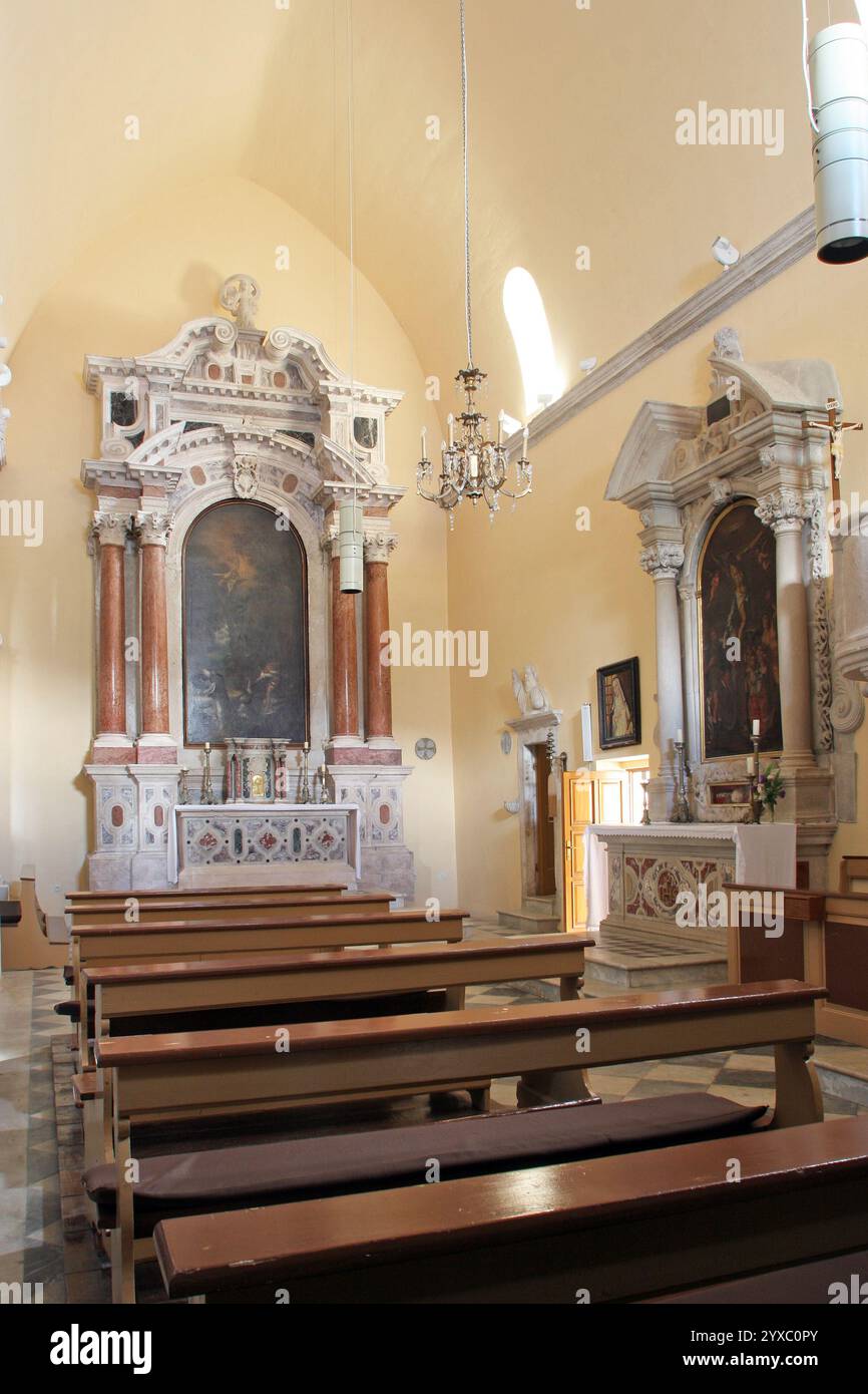 Dominican Church of St. Nicholas in Korcula, Korcula island, Croatia ...