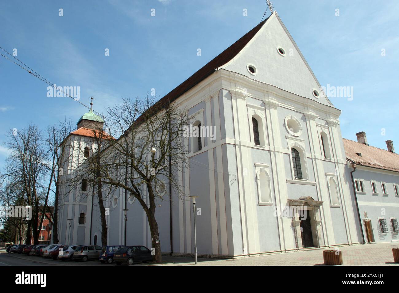 Franciscan monastery and church of the Holy Trinity in Slavonski Brod ...