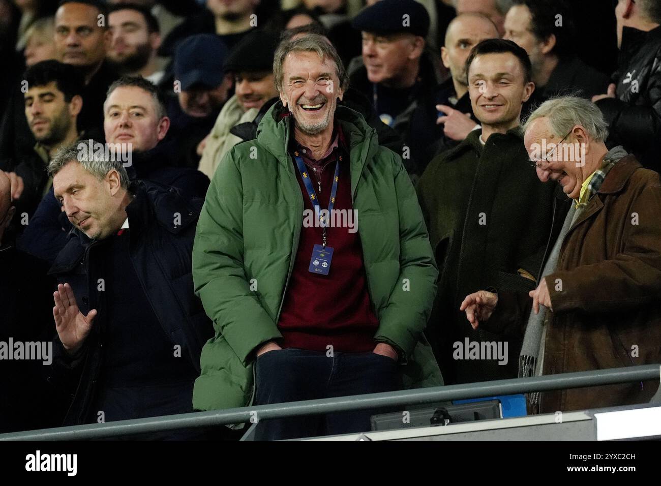 Sir Jim Ratcliffe, Ineos CEO and minority shareholder at Manchester ...
