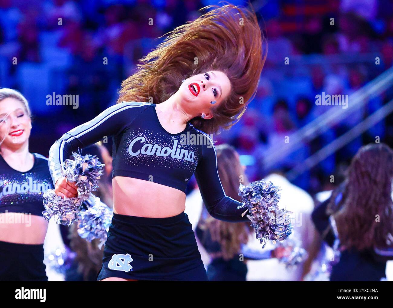 December 14, 2024: Carolina dance team. NCAA basketball game between La ...