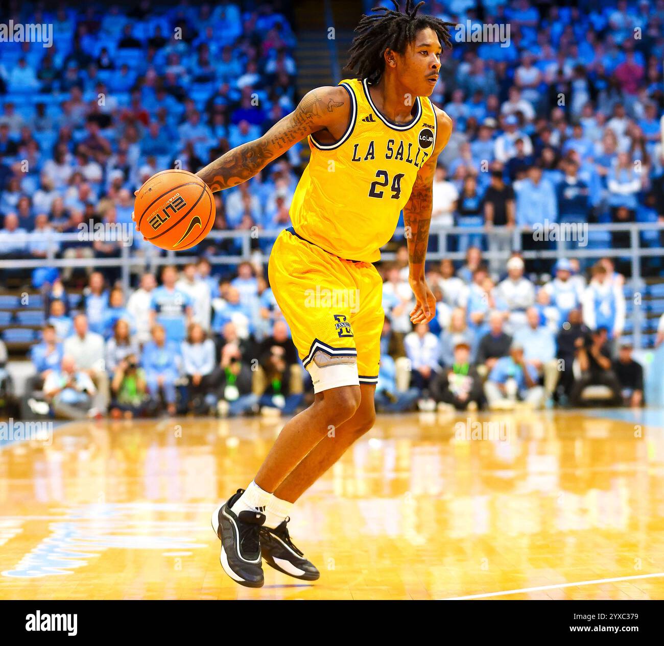 December 14, 2024: La Salle University freshman Deuce Jones (24 ...