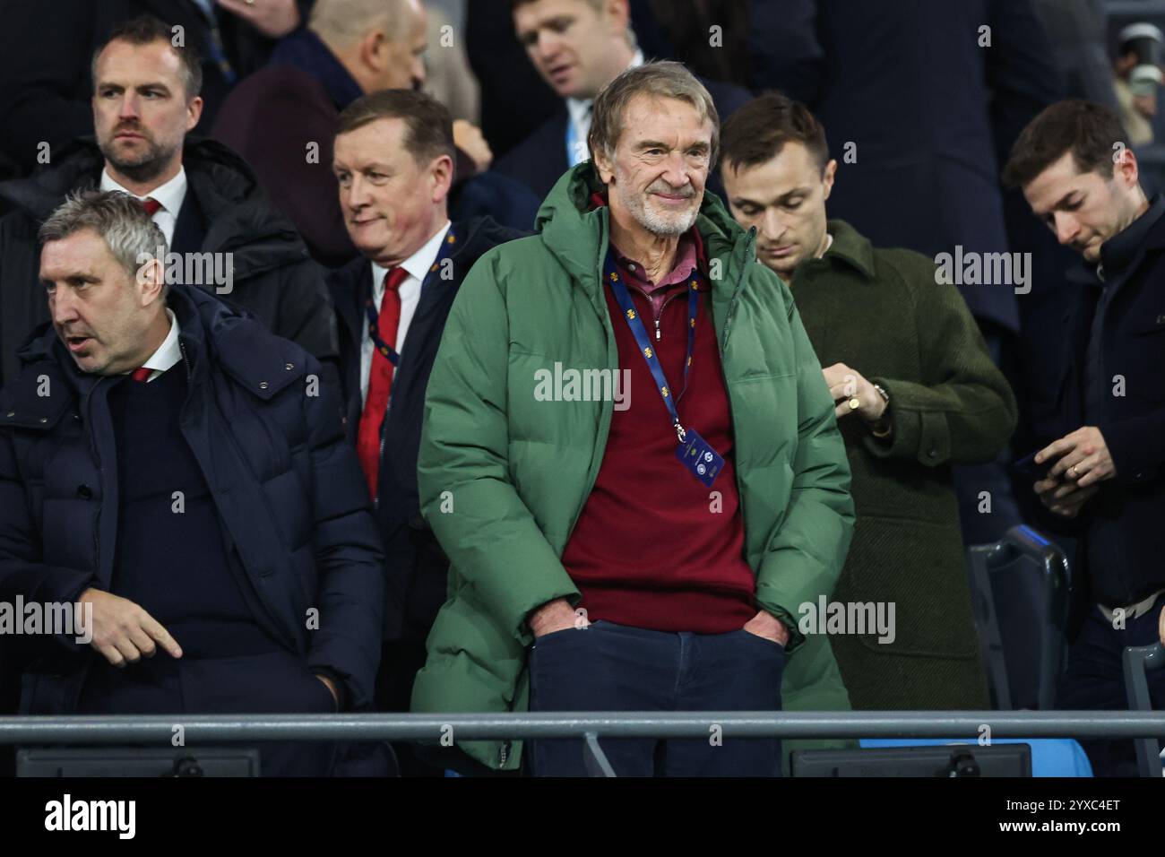 Sir Jim Ratcliffe during the Premier League match Manchester City vs ...