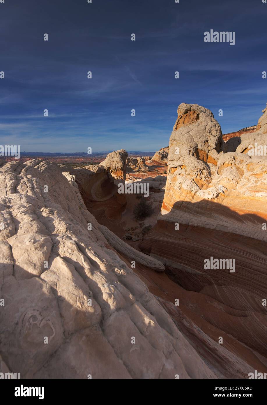 White pocket, hidden treasure in Vermilion - Arizona 19, USA Stock ...