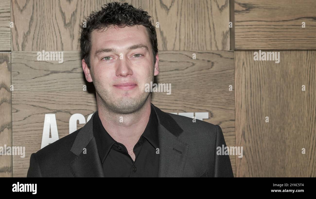 NEW YORK, NEW YORK - DECEMBER 13, 2024: Will Harrison attends the ...