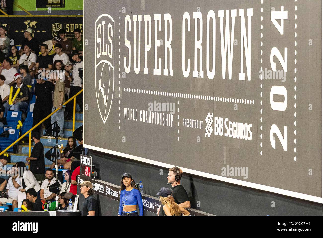 Ibirapuera Gym Rayssa Leal during the SLS Super Crown World Championship, valid for the grand ...