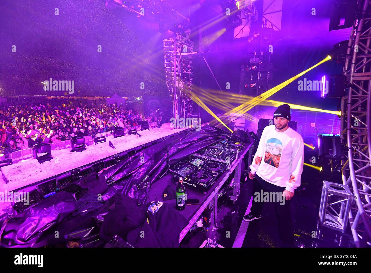 Olympic Valley, USA. 14th Dec, 2024. Bijou - Ben Dorman performs during ...