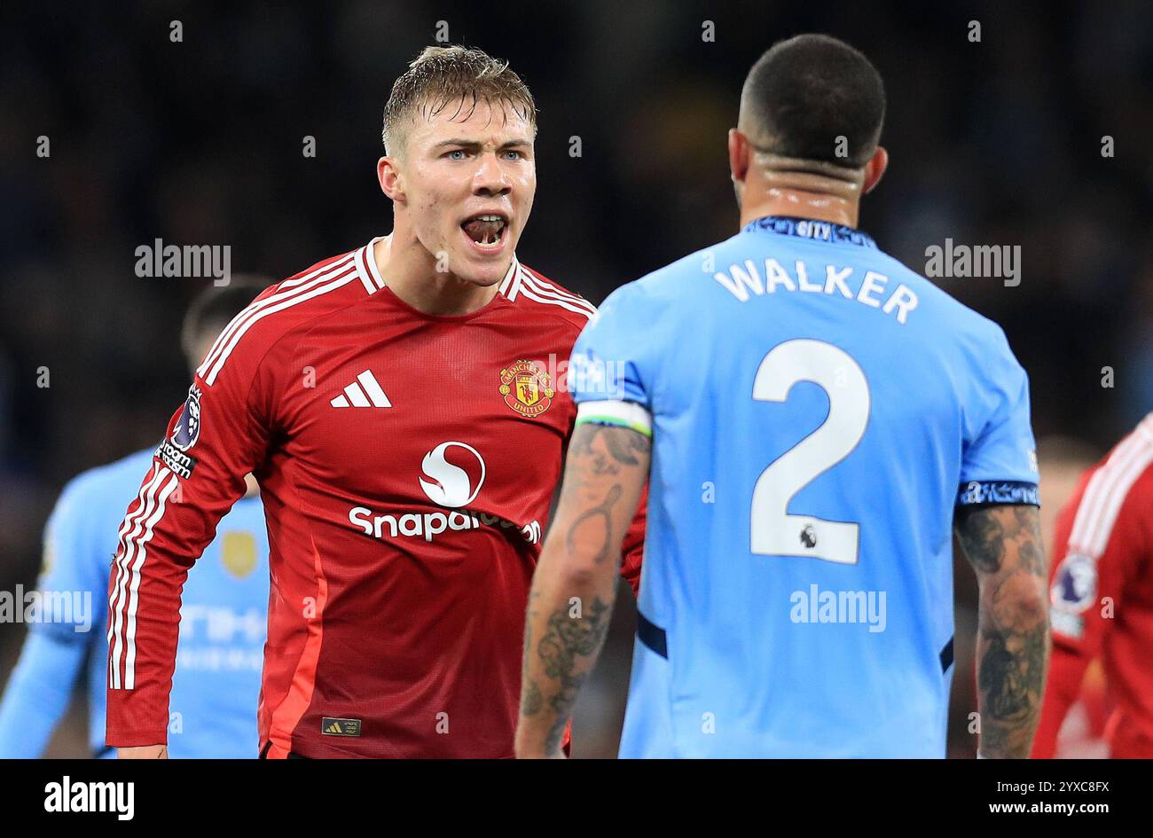 Etihad Stadium, Manchester, UK. 15th Dec, 2024. Premier League Football, Manchester City versus ...