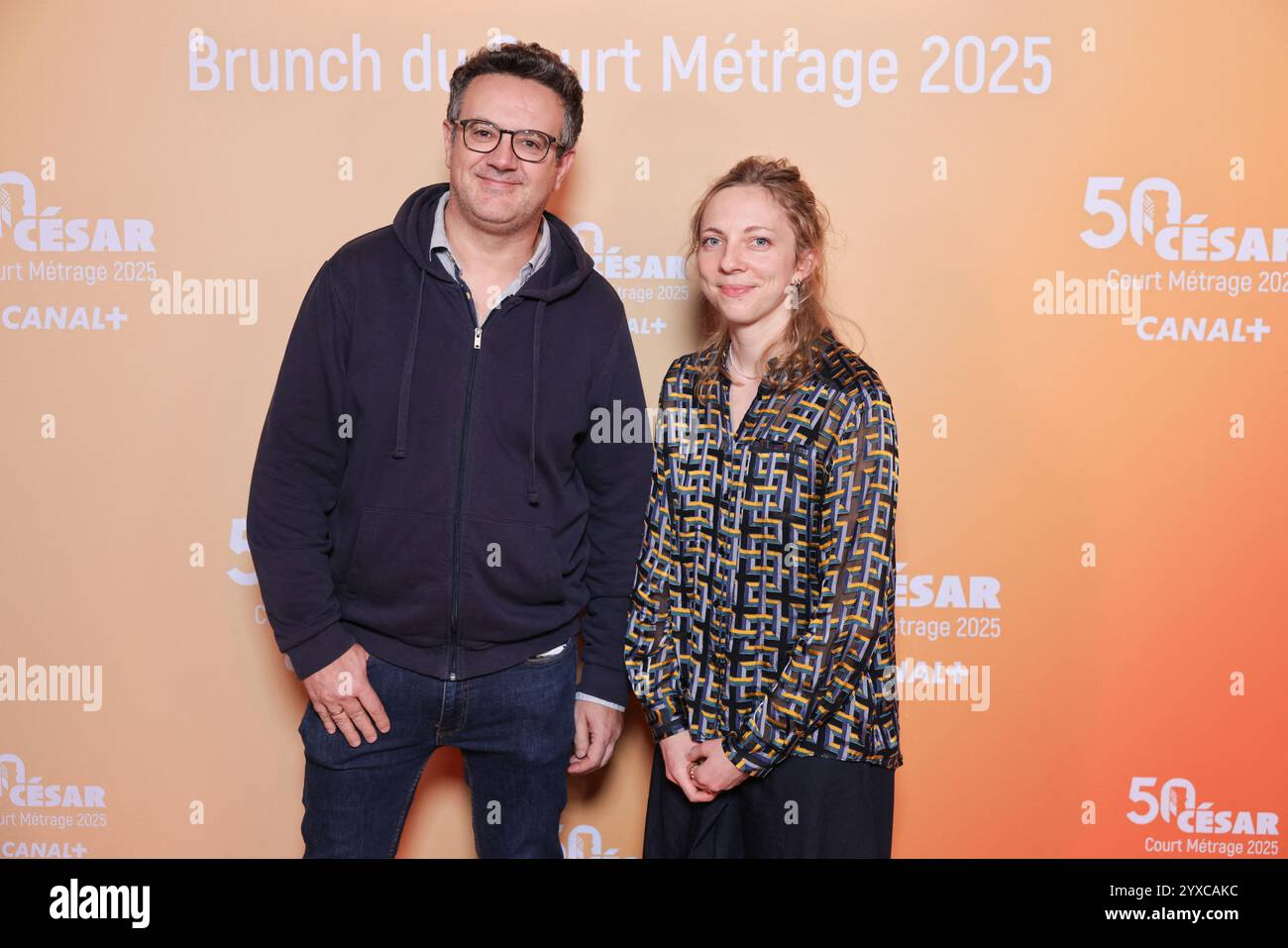 Paris, France. 15th Dec, 2024. Marc Faye and Camille Monnier attending ...