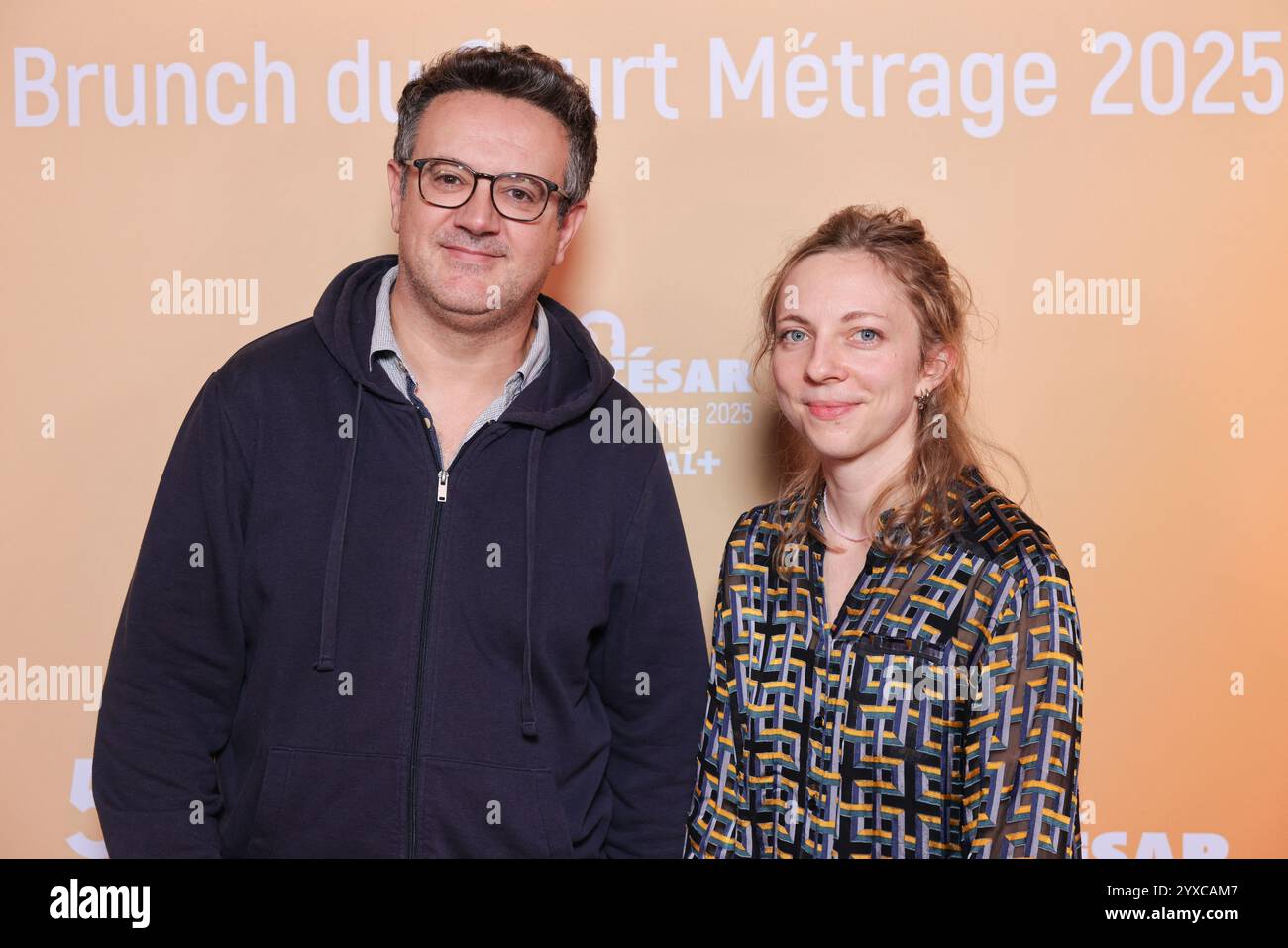 Paris, France. 15th Dec, 2024. Marc Faye and Camille Monnier attending ...