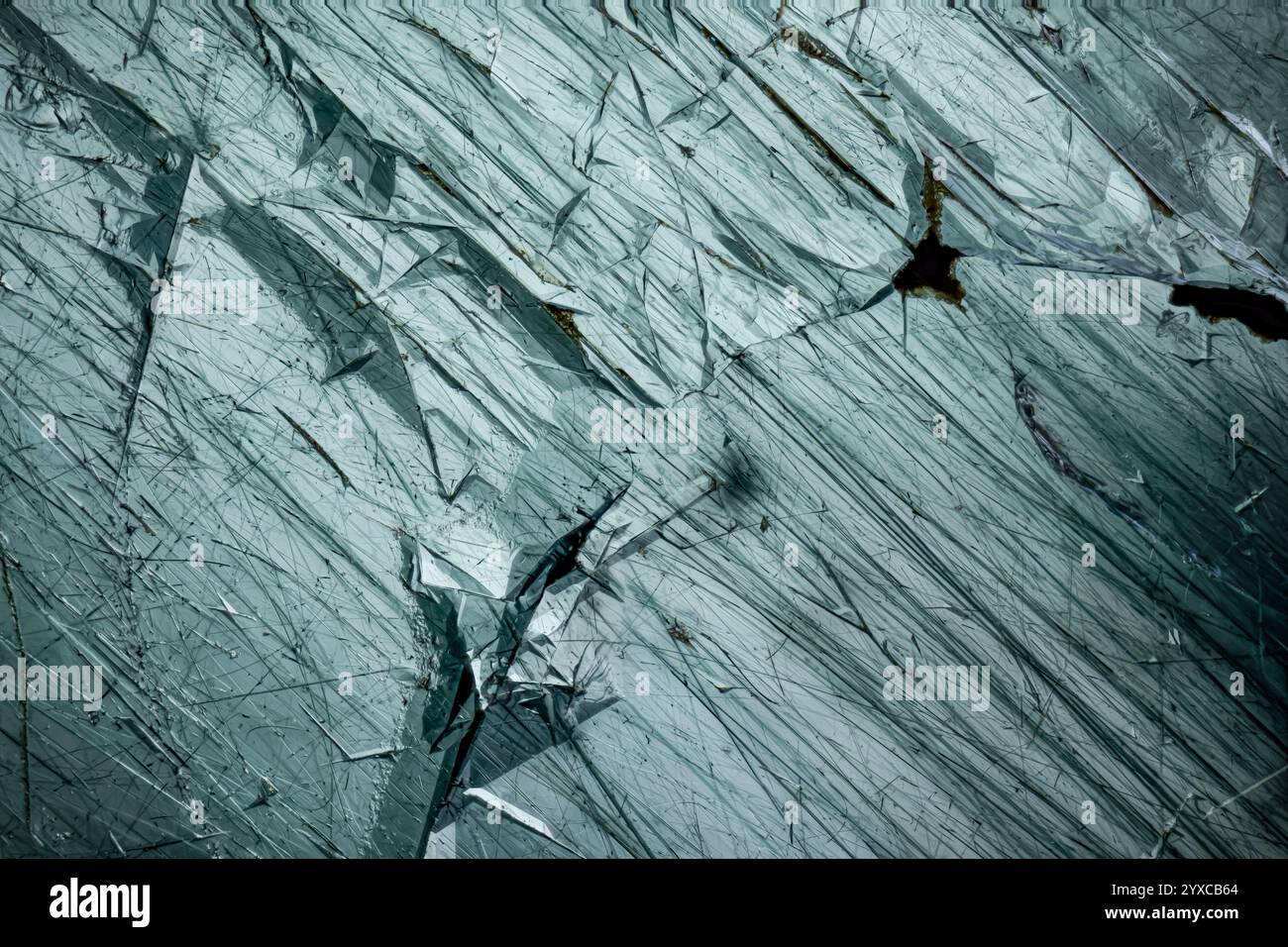 green Byssolite (amphibole supergroup) inside quartz. Specimen from ...
