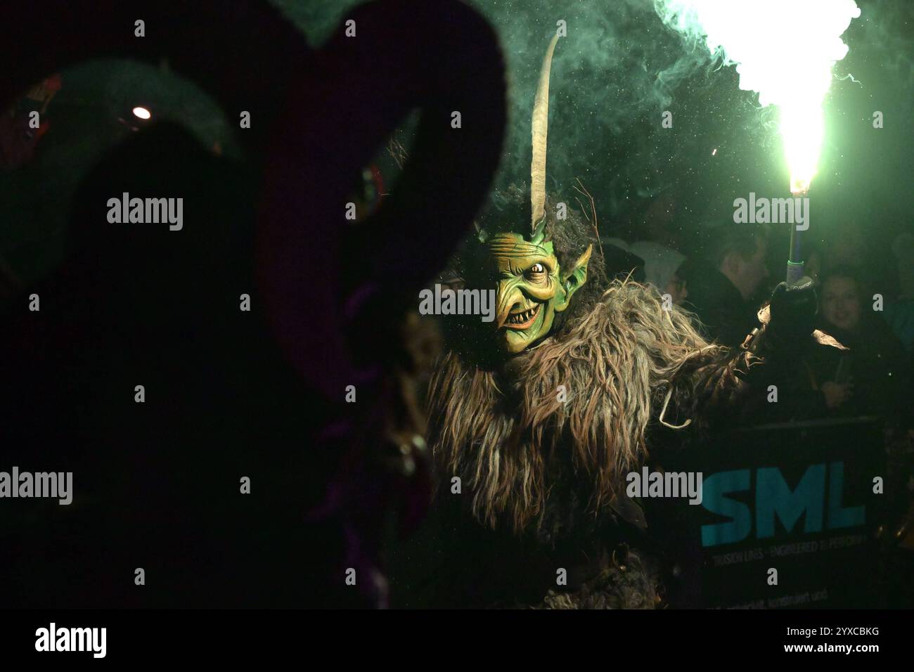 Rechten- und Krampus Grosslauf in Altmünster am Traunsee im ...