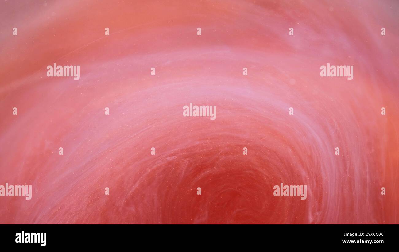 Swirl shimmer. Bright particles. Defocused red pink color vapor cloud ...