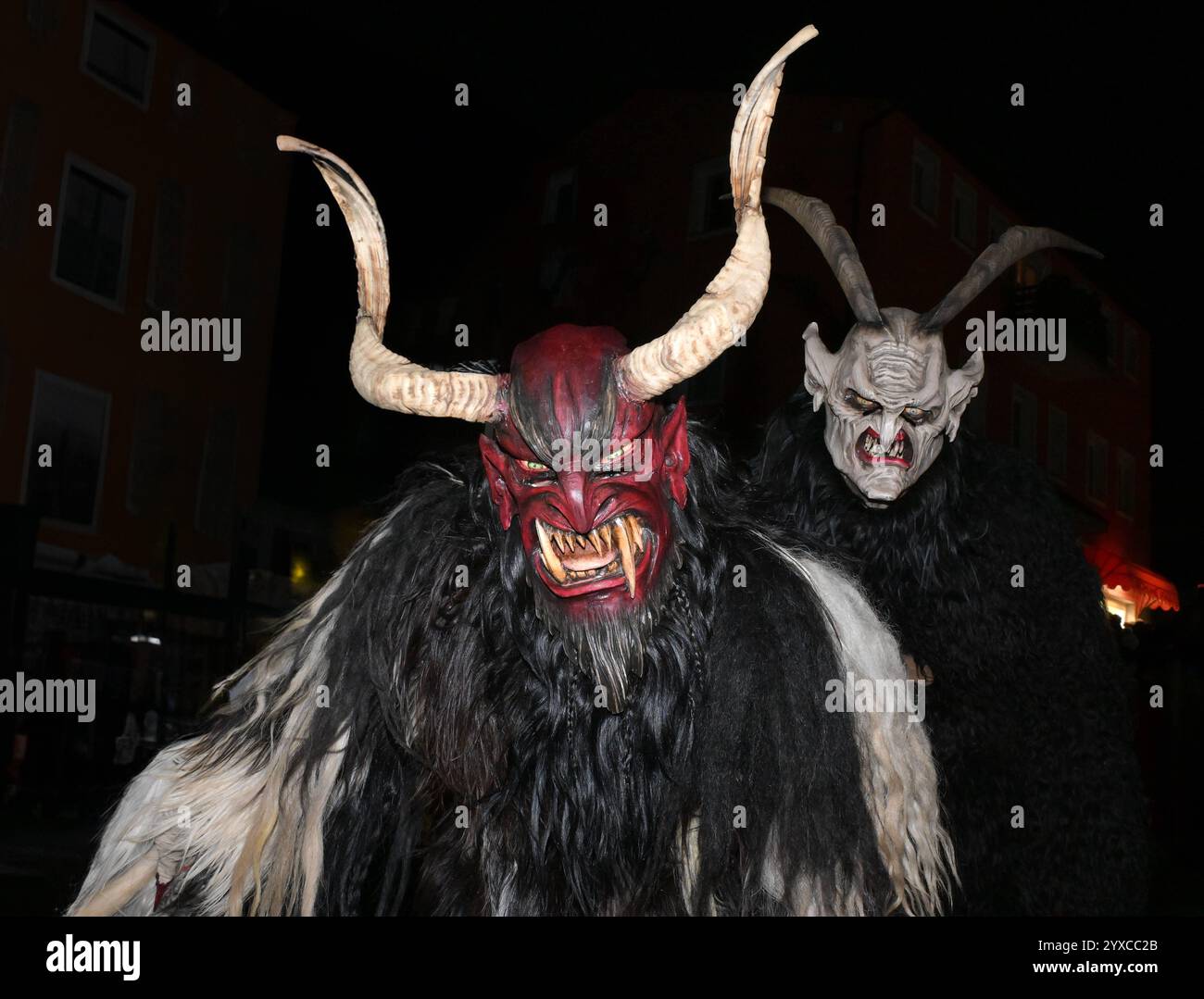 Rechten- und Krampus Grosslauf in Altmünster am Traunsee im ...