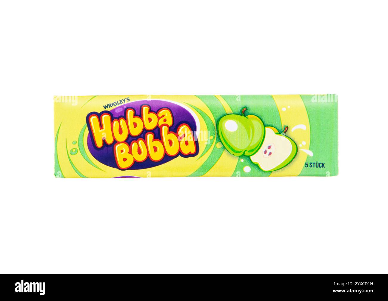 LONDON, UK - DECEMBER 09, 2024: Hubba Bubba original chewing gum with ...
