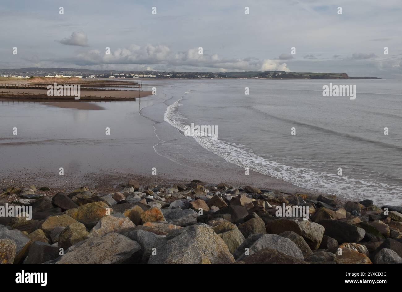 The Devon Coast at Dawlish Warren, England Stock Photo - Alamy