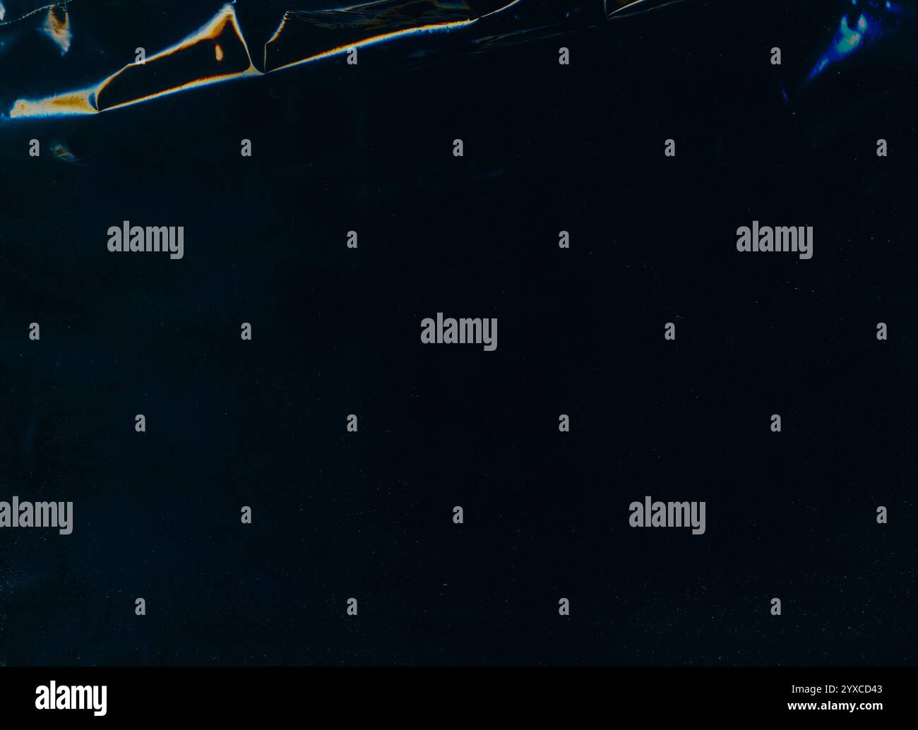 Retro film overlay. Dust scratch texture. Blue orange color light flare ...