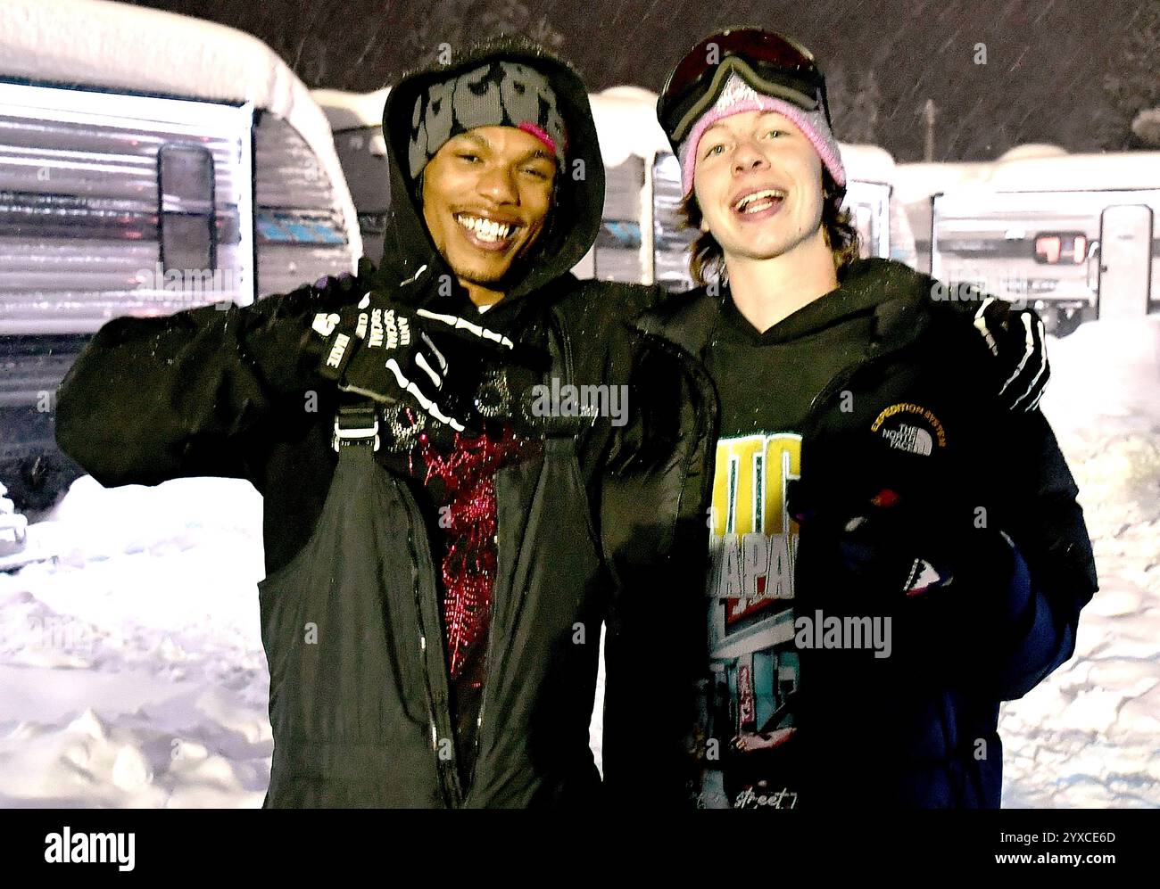 Anella Herim poses backstage during the 2024 Tahoe Live Music Festival ...